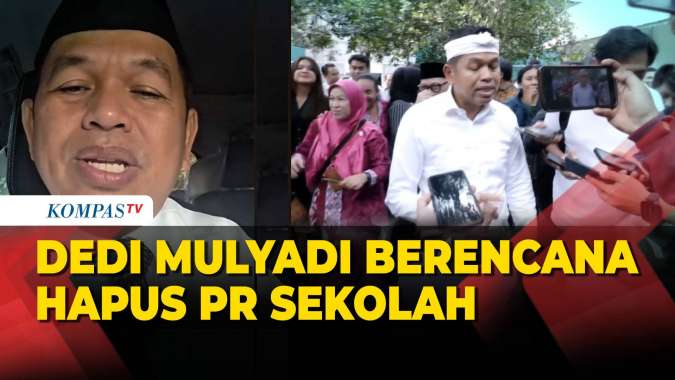 Dedi Mulyadi Berencana Hapus PR untuk Siswa di Jawa Barat, Ini Alasannya