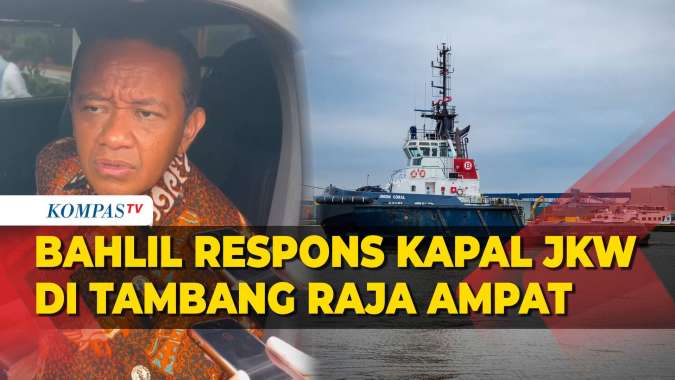 Respons Menteri ESDM Bahlil soal Kapal JKW dan Dewi Iriana Terkait ...