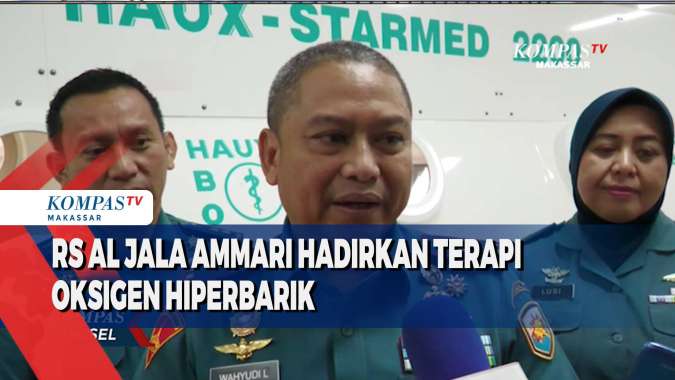 RS AL Jala Ammari Hadirkan Terapi Oksigen Hiperbarik