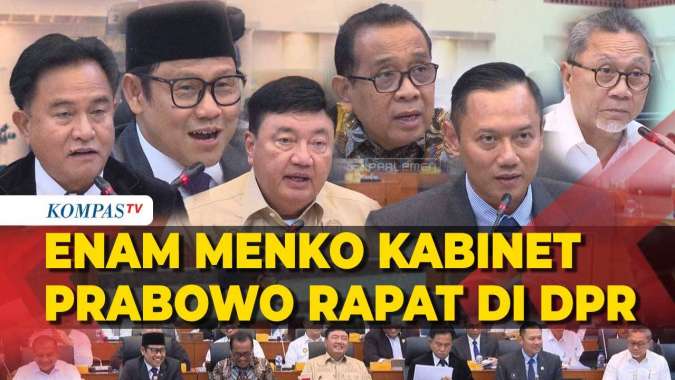 [FULL] Menko Berkumpul! AHY, Cak Imin hingga Yusril Rapat Dengan DPR ...