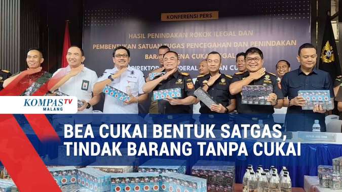 Peredaran Rokok Ilegal Tinggi, Bea Cukai Bentuk Satgas