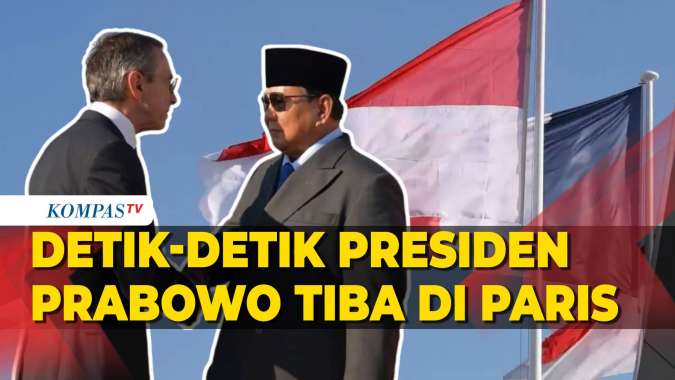 Detik-Detik Presiden Prabowo Tiba di Prancis Penuhi Undangan Hadiri ...
