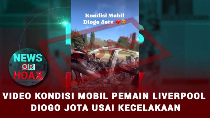 Hoax Video Kondisi Mobil Pemain Liverpool Diogo Jota Usai Kecelakaan ...