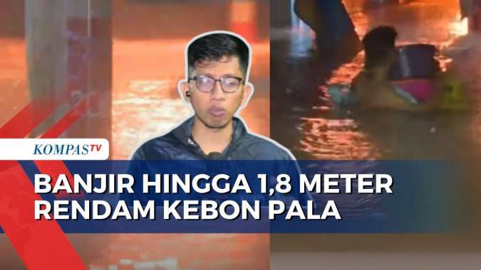 Banjir Kiriman Rendam Permukiman Warga Kebon Pala Jaktim, Ketinggian Capai 1,8 Meter! | SAPA MALAM