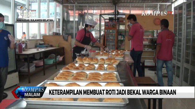Rutan Daeng Bakery, Toko Roti di Rutan Kelas 1A Makassar