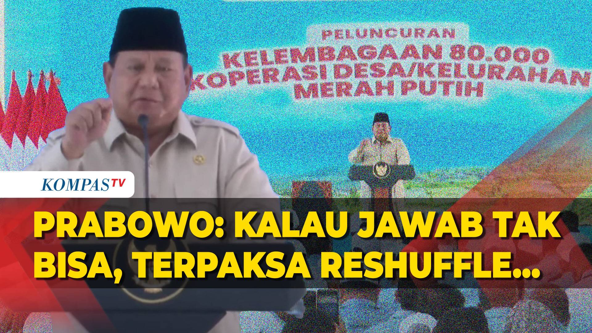 Video: [FULL] Presiden Prabowo Luncurkan Koperasi Desa Merah Putih hingga Kelakar soal Reshuffle ...