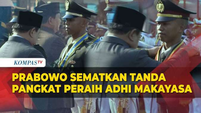 Bikin Bangga! Presiden Prabowo Sematkan Tanda Pangkat ke Perwira Peraih ...