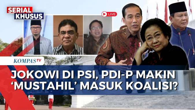 [FULL] Blak-Blakan! Baca Langkah Jokowi di PSI, Halangi PDI-P Masuk Koalisi Pemerintahan Prabowo?