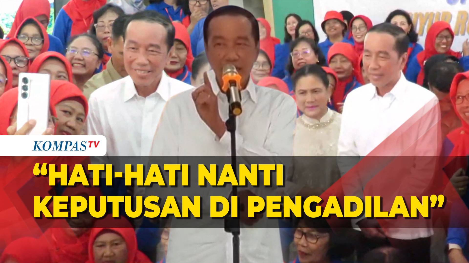 Video: Jokowi Wanti-Wanti Alumni UGM Jika Ijazahnya Diputuskan Palsu