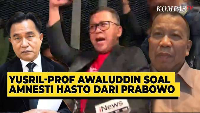 Kata Yusril hingga Prof Awaluddin soal Amnesti Hasto dari Presiden ...