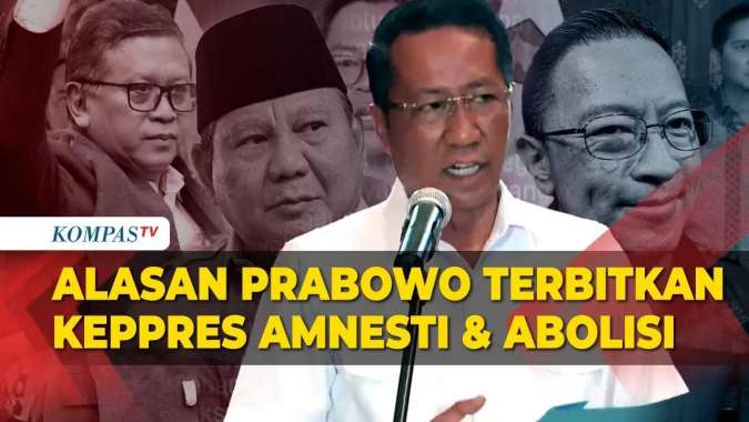 [FULL] Menkum Supratman Blak-blakan Alasan Prabowo Beri Keppres Abolisi Tom Lembong & Amnesti Hasto