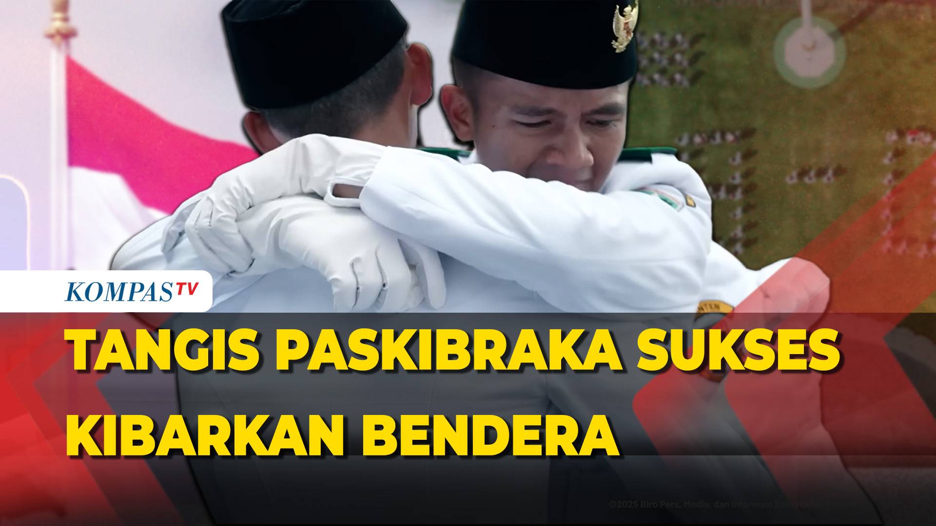 Video: Paskibraka 'Indonesia Berdaulat' Sukses Kibarkan Bendera Merah ...