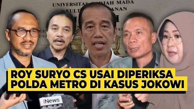 Deret Pernyataan Roy Suryo-Abraham Samad usai Diperiksa Kasus Ijazah ...