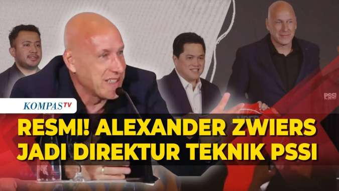 [FULL] Resmi! Alexander Zwiers Jadi Direktur Teknik PSSI, Beber Program ...