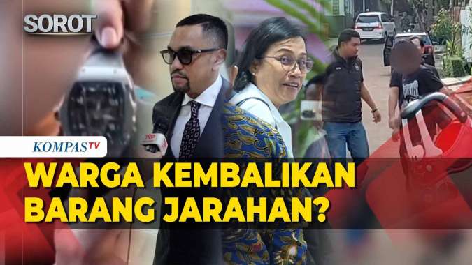 Barang Jarahan dari Rumah Sri Mulyani hingga Sahroni Dikembalikan, Uya ...