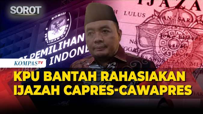 KPU Bantah Rahasiakan Ijazah Capres-Cawapres Buntut Isu Ijazah Jokowi ...