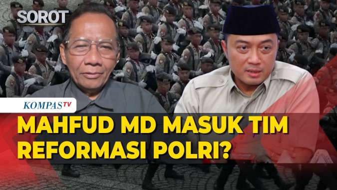 Istana Ajak Mahfud MD Gabung Tim Reformasi Kepolisian