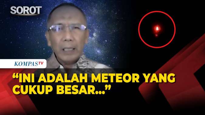[FULL] Penjelasan BRIN soal Bola Api Diduga Meteor Lintasi Langit ...