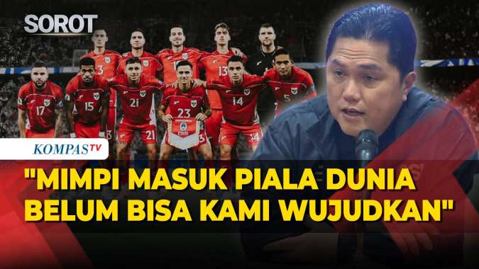 Erick Thohir Minta Maaf, Timnas Indonesia Gagal ke Piala Dunia 2026