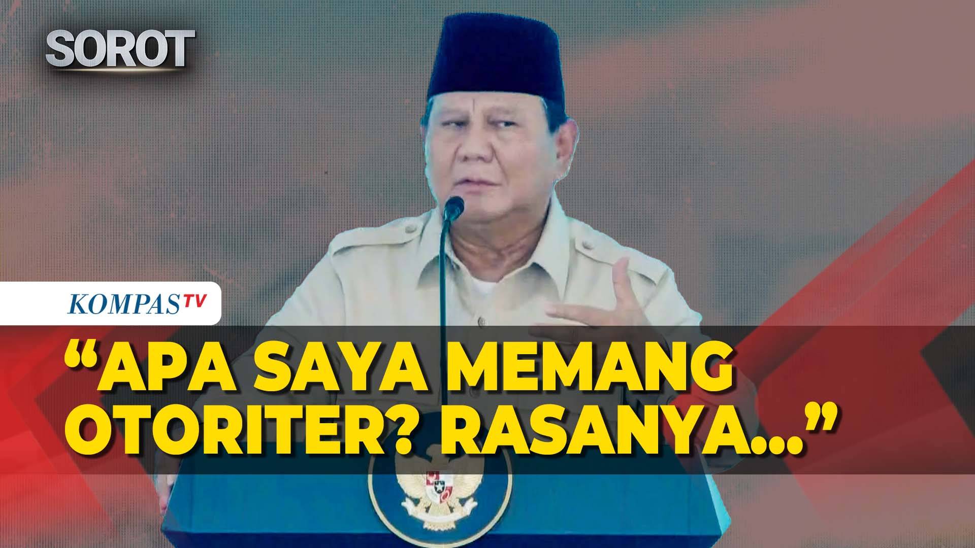 Video: Prabowo Buka-bukaan Terbuka Dikoreksi: Apa Saya Memang Otoriter ...