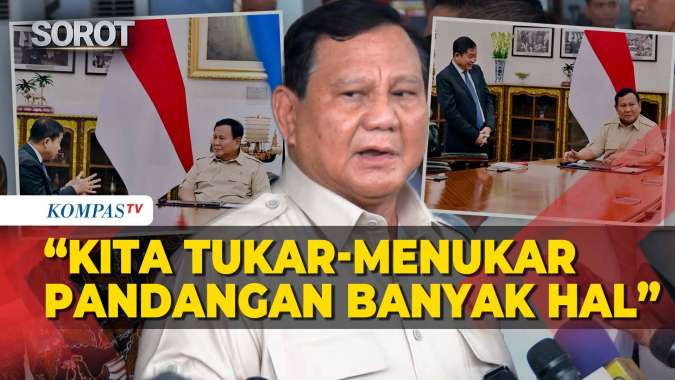 Prabowo Buka-Bukaan soal Pertemuan dengan Ignasius Jonan, Ada Bahas Whoosh