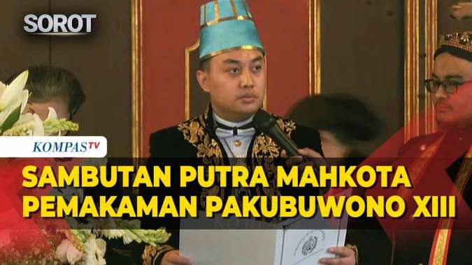 Sambutan Putra Mahkota Solo, Upacara Pemakaman Raja Keraton Surakarta ...