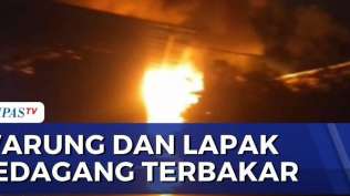 Kebakaran Warung dan Lapak Pedagang di Cakung, 7 Unit Mobil Damkar Diterjunkan ke Lokasi | BERUT