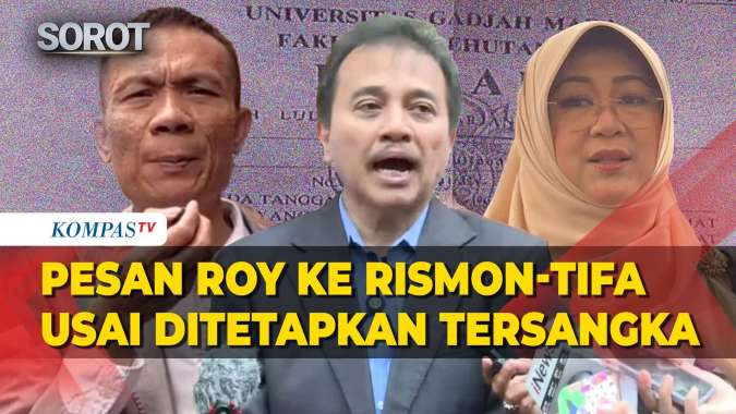 Pesan Roy Suryo Ke Rismon Dokter Tifa Usai Ditetapkan Tersangka Kasus