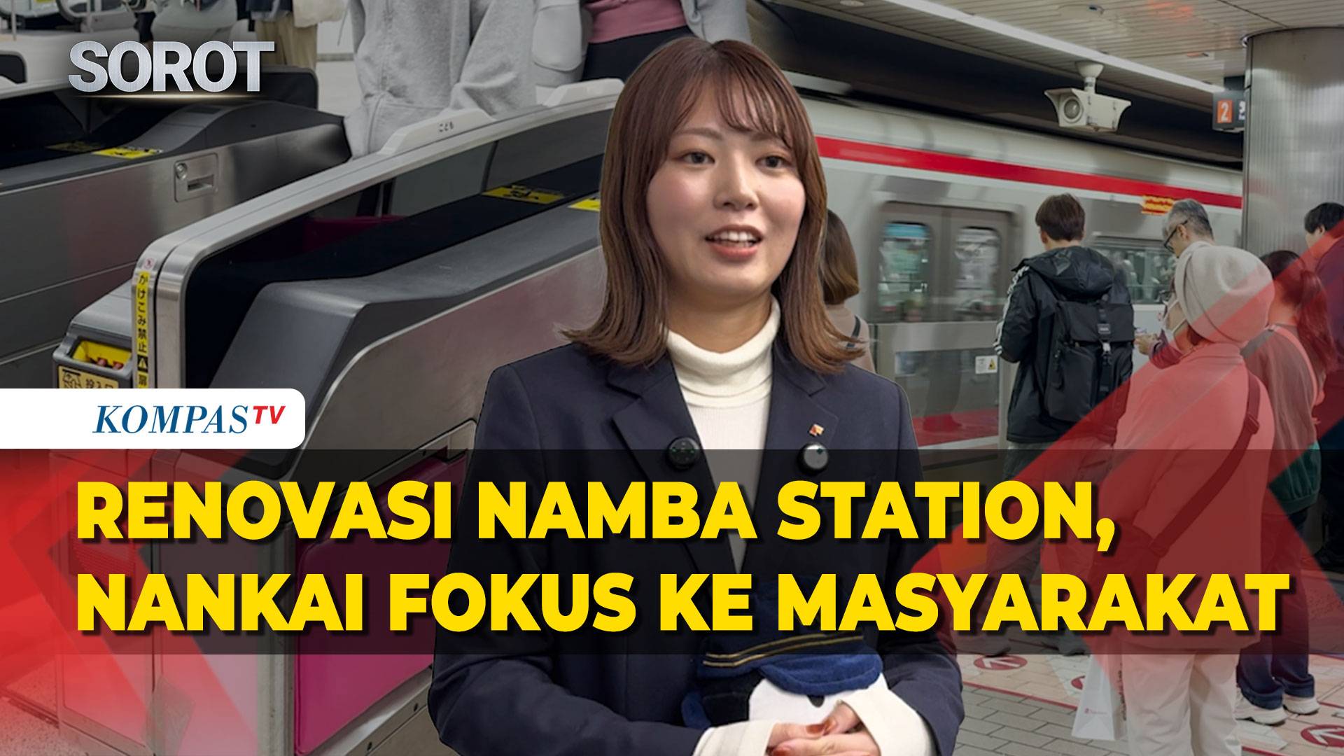 Video: Renovasi Namba Station, Nankai Jepang Fokus pada Aspirasi Masyarakat