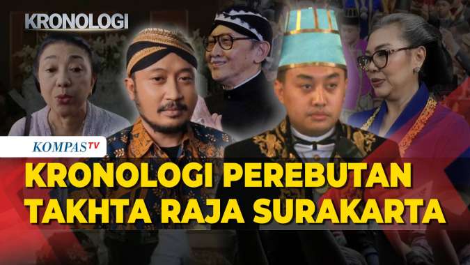 Kronologi Drama Takhta Raja Keraton Surakarta: Nama Gibran Terseret ...