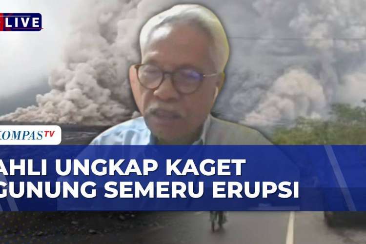 Video: Surono Ahli Vulkanologi Ungkap Kaget Gunung Semeru Erupsi ...