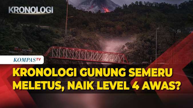 Kronologi Gunung Semeru Meletus hingga Jatuh Korban Luka Bakar dan ...