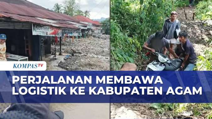 Kisah Warga Rekam Perjalanan Membawa Logistik ke Kabupaten Agam | SAPA ...