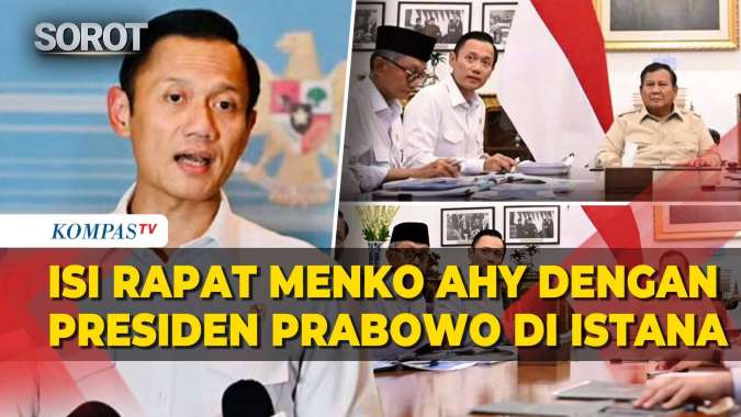[Full] Presiden Prabowo Rapat dengan Menko AHY, Bahas Tanggul Laut ...