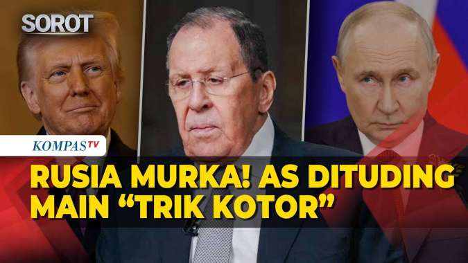 Trik Kotor! Lavrov Kecam AS soal Minyak Rusia: Negara-Negara Dipaksa ...