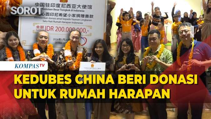 Kedubes RRT untuk RI Beri Donasi ke Rumah Harapan, Bantu Anak-Anak ...