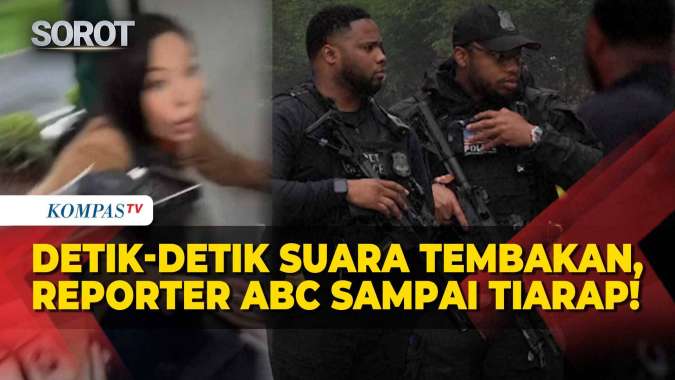 Detik-detik Suara Tembakan dari Gedung Putih, Reporter ABC Sampai Tiarap
