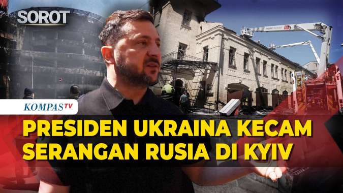 Presiden Ukraina Zelenskyy Kecam Serangan Rusia: Museum Chernobyl ...