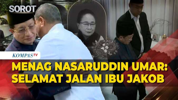 Menag Nasaruddin Umar Melayat ke Rumah Duka Maria Bernadeth Latifah ...