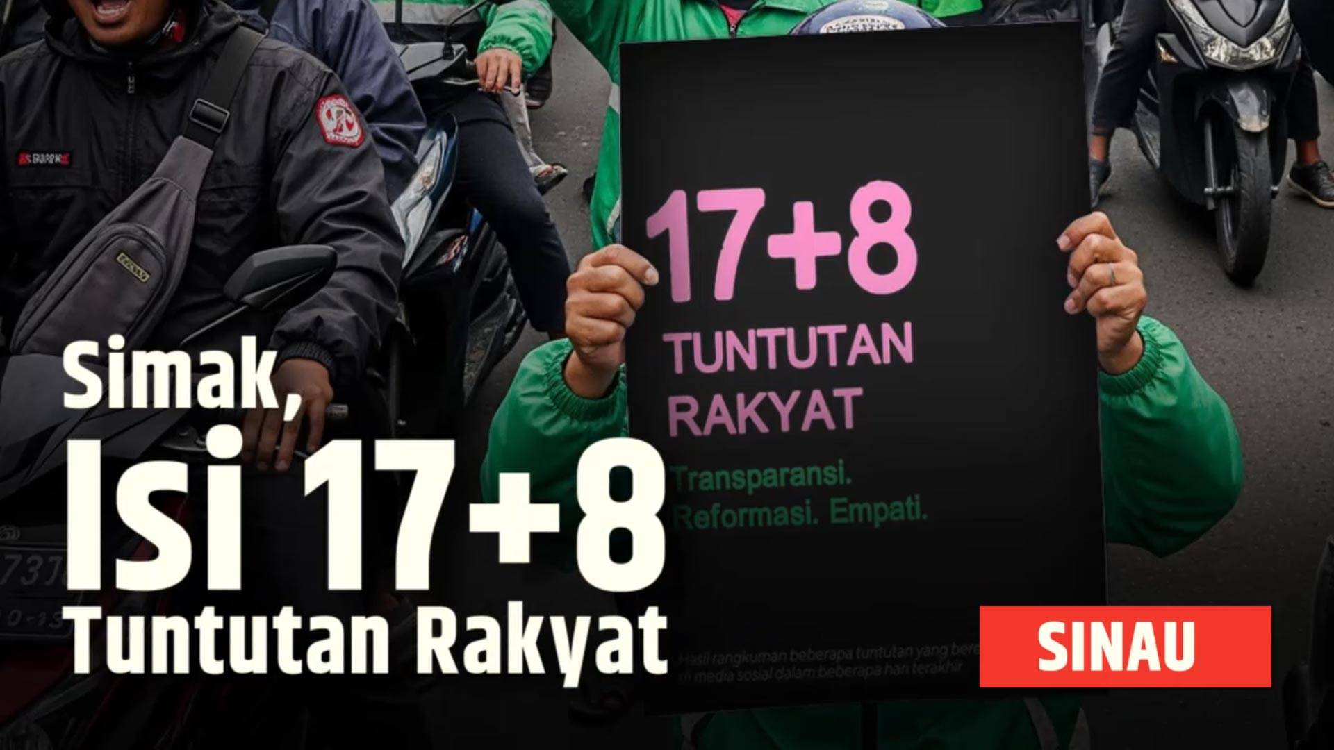 Video: Apa Itu 17 8 Tuntutan Rakyat? Begini Isi dan Penjelasan ...