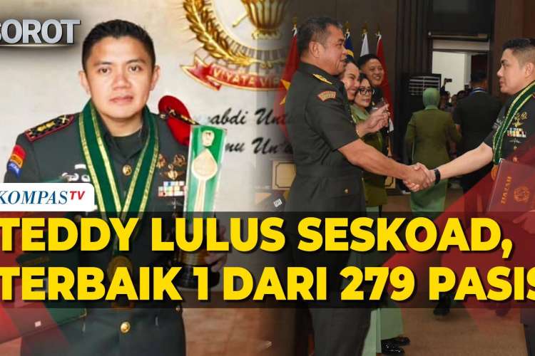 Video: Resmi! Seskab Letkol Teddy Lulus Seskoad 2026, Raih Taskap ...