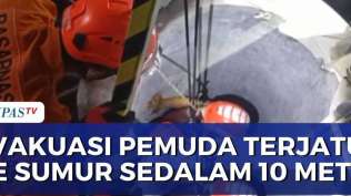 Detik-Detik Tim SAR dan Damkar Evakuasi Pemuda yang Jatuh ke Sumur 10 ...