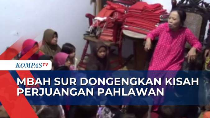 Mbah Sur, Lansia di Pekalongan Rajin Dongengkan Kisah Perjuangan ... Mbah Sur, Lansia di Pekalongan Rajin Dongengkan Kisah Perjuangan ...