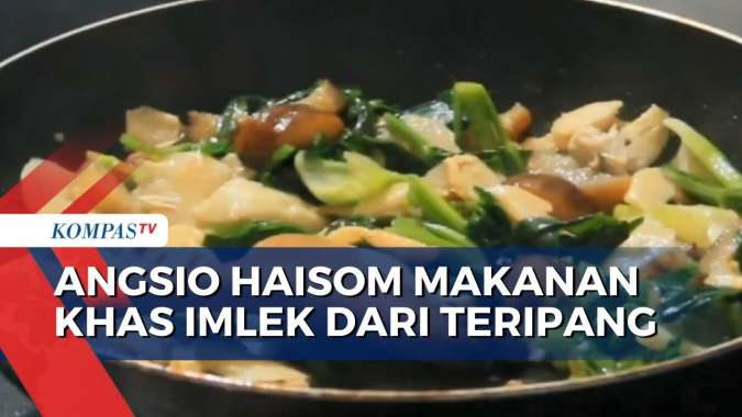 Yuk, Coba Makanan Angsio Haisom Khas Imlek dari Teripang!