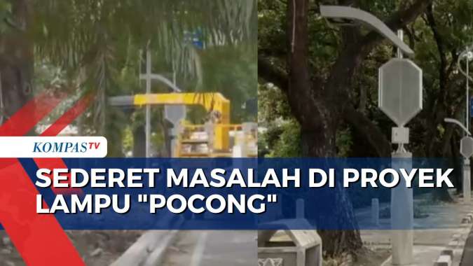 Proyek Lampu Pocong di Kota Medan Dihentikan, Waktu Hingga Bahan Tak ...
