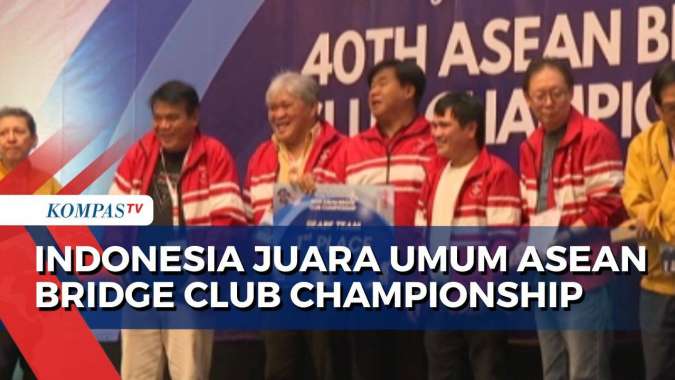 Raih 6 Medali Emas dari 8 Kategori, Indonesia Juara Umum ASEAN Bridge ...