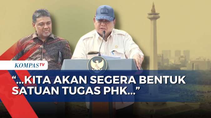 Janji Presiden Prabowo Bentuk Satgas PHK di May Day 2025