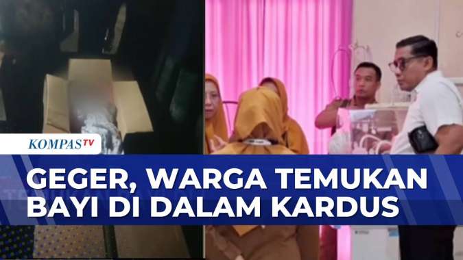 Bayi Perempuan Ditemukan di Dalam Kardus di Warung Makan | BERITA UTAMA