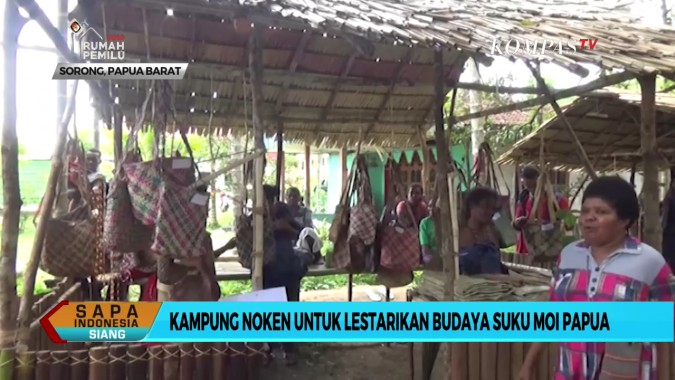 Kampung Noken Untuk Lestarikan Budaya Suku Moi Papua