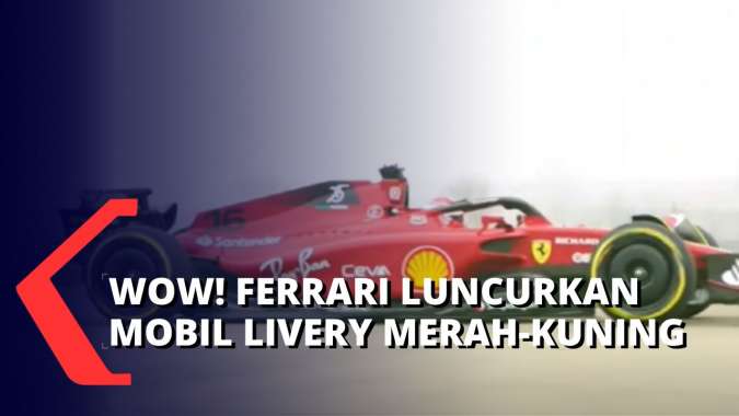 Ferrari Pamerkan Livery Special Merah-Kuning, Penanda 100 Tahun Sirkuit ...